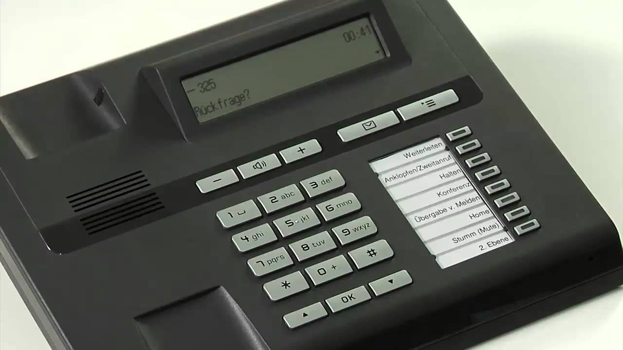 Unify OpenStage 15 HFA and 15 G-HFA (gigabit) desk phone